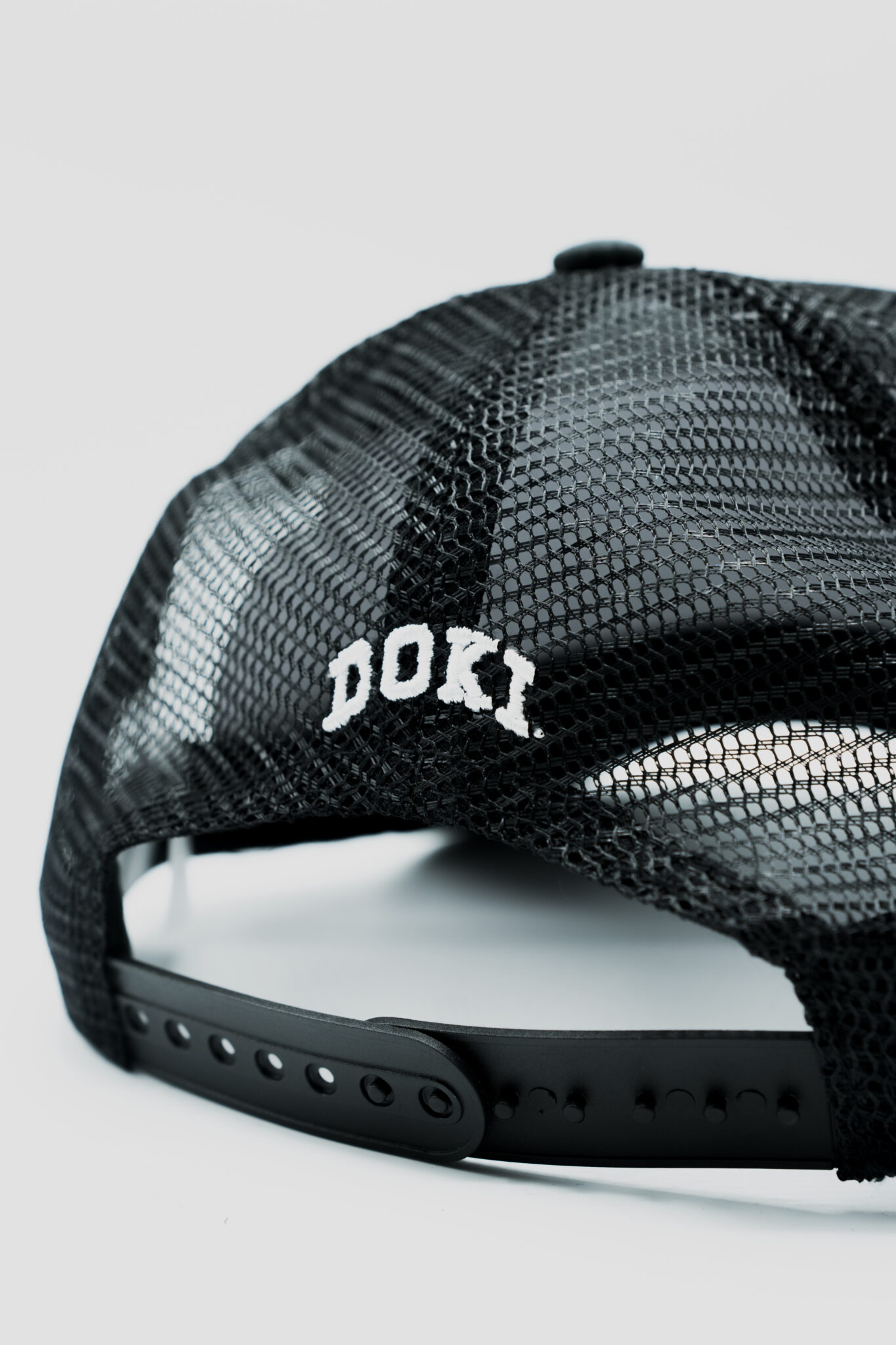 Doki Trucker Hat with White Embroidered Logo - Garmspot.com
