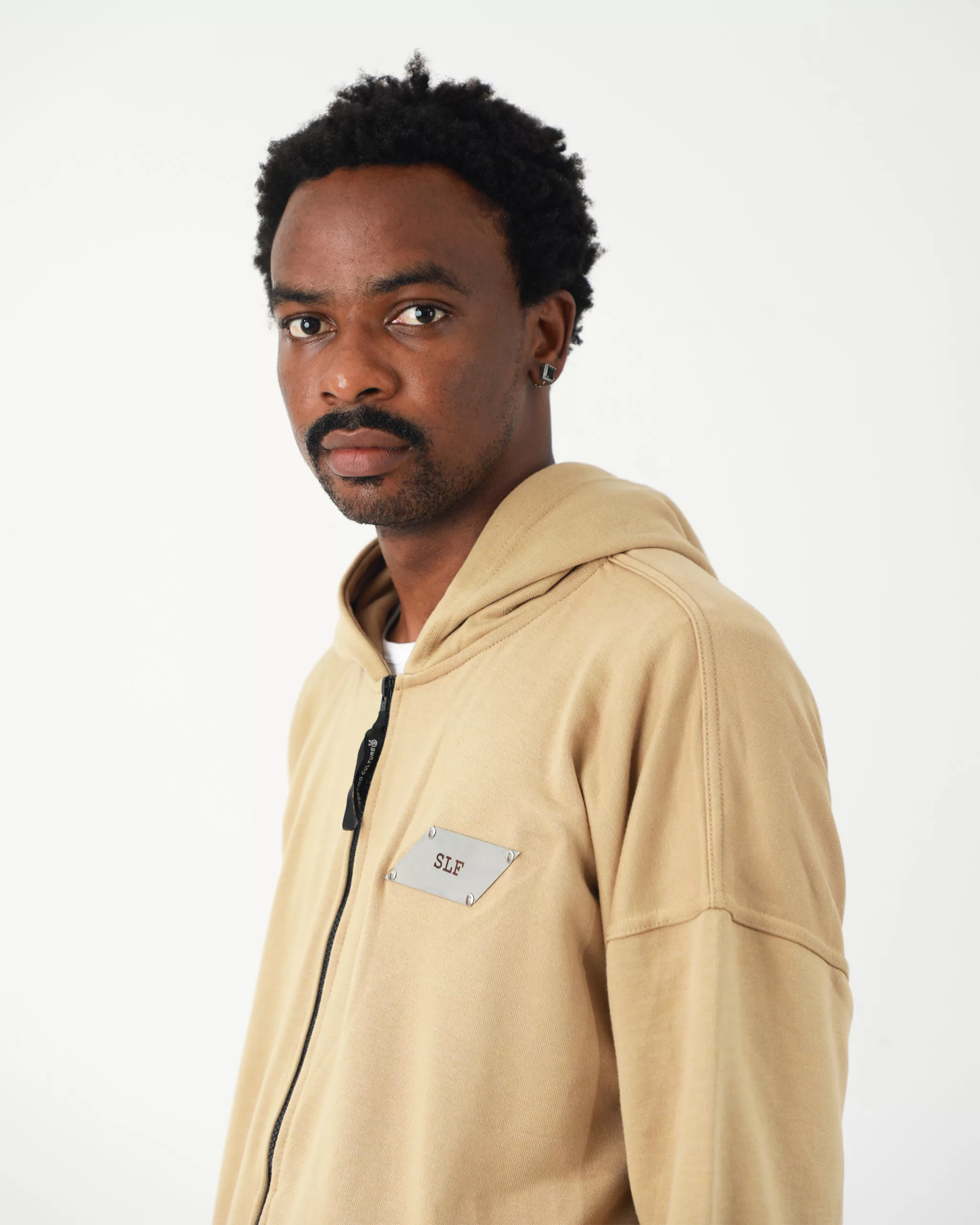 Buy the SLF Sand Zip-Up Hoodie on Garmspot.com